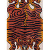 Handwoven Tibetan Tiger Rug by Tibetan Refugee Artisans (Tiger 1) – Tim ...